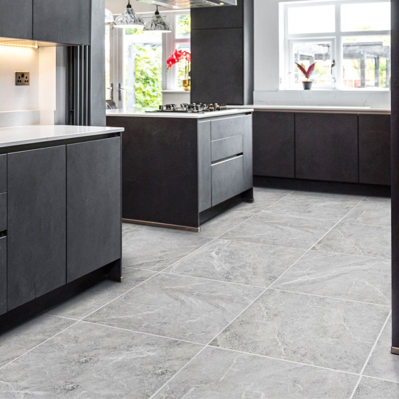 Light Grey Stone Floor Tiles